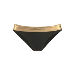 Lascana Bikinihose Damen Gr&ouml;&szlig;e XS gold / schwarz