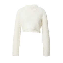 Oval Square Pullover Damen Gr&ouml;&szlig;e S wei&szlig;