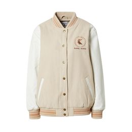 Karl Kani Jacke Damen Gr&ouml;&szlig;e L beige / wei&szlig;