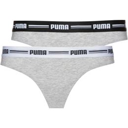 Puma String Damen Gr&ouml;&szlig;e XS graumeliert / schwarz / wei&szlig;