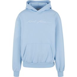 Karl Kani Sweatshirt Herren Gr&ouml;&szlig;e XS hellblau / wei&szlig;