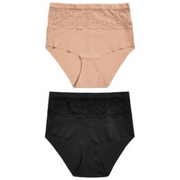 next Shapingslip Damen Gr&ouml;&szlig;e M beige / schwarz