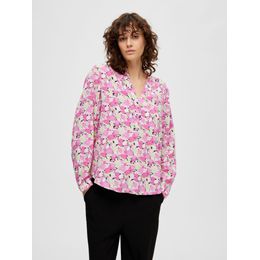Selected Bluse Damen Gr&ouml;&szlig;e XS mischfarben / pink