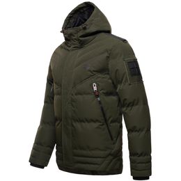 Stone Harbour Winterjacke 'Romaan' Herren Gr&ouml;&szlig;e XXXL oliv / schwarz