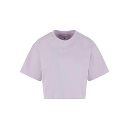 Karl Kani T-Shirt 'Essential' Damen Gr&ouml;&szlig;e S lavendel / wei&szlig;