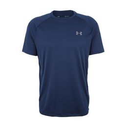 Under Armour Funktionsshirt 'Tech 2.0' Herren Gr&ouml;&szlig;e XXXL navy / grau