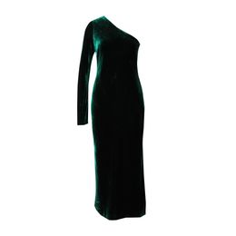 Polo Ralph Lauren Cocktailkleid Damen Gr&ouml;&szlig;e 38 smaragd Winterkleid