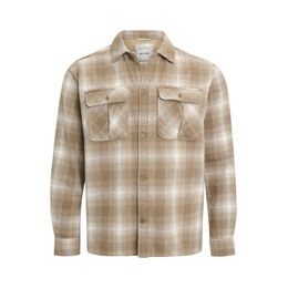 Only & Sons Only & Sons Hemd 'ONSCedric' Herren Gr&ouml;&szlig;e XS hellbeige / dunkelbeige / wei&szlig;