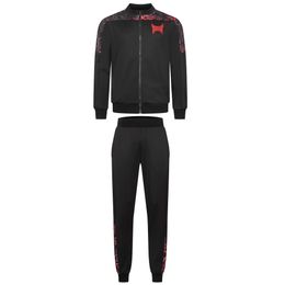 Tapout Jogginganzug 'Roots Taptrack' Herren Gr&ouml;&szlig;e L rot / schwarz