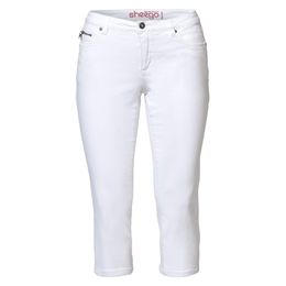 sheego Jeans Damen Gr&ouml;&szlig;e 30/31 white denim