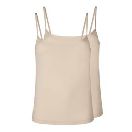 Skiny Unterhemd Damen Gr&ouml;&szlig;e XXL beige