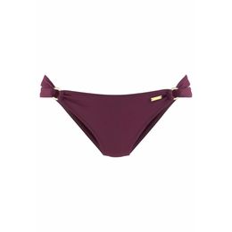 Lascana Bikinihose Damen Gr&ouml;&szlig;e S/M bordeaux
