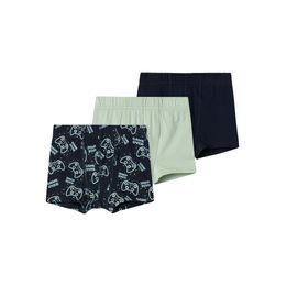 name it Unterhose Jungen Gr&ouml;&szlig;e 98 blau / gr&uuml;n / schwarz
