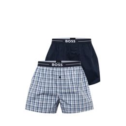 BOSS Boxershorts 'Nos' Herren Gr&ouml;&szlig;e S hellblau / dunkelblau / wei&szlig;