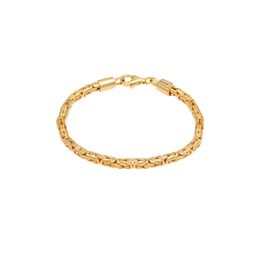 Kuzzoi Armband Herren Gr&ouml;&szlig;e 19 gold