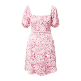 ABOUT YOU X Laura Giurcanu Kleid 'Ellen' Damen Gr&ouml;&szlig;e 38 pink / rosa / wei&szlig; Winterkleid