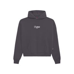 Prohibited Sweatshirt Herren Gr&ouml;&szlig;e S graphit / wei&szlig;
