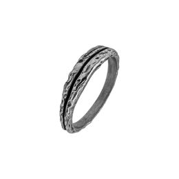 Haze&Glory Haze&glory Ring 'Slider' Herren Gr&ouml;&szlig;e 64 schwarz / silber
