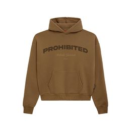 Prohibited Sweatshirt Herren Gr&ouml;&szlig;e M beige / braun / schoko