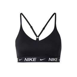 Nike Sport-BH 'Indy' Damen Gr&ouml;&szlig;e S schwarz / wei&szlig;