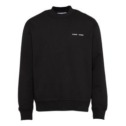 Sams&oslash;e & Sams&oslash;e Sams&oslash;e Sams&oslash;e Sweatshirt 'Norsbro' Herren Gr&ouml;&szlig;e S schwarz / wei&szlig;