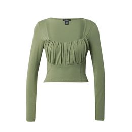 Nasty Gal Shirt Damen Gr&ouml;&szlig;e L khaki