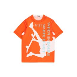 N&deg; 21 N&deg;21 T-Shirt Jungen Gr&ouml;&szlig;e 152 t&uuml;rkis / orange / wei&szlig;