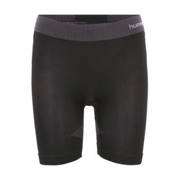 Hummel Sporthose Damen Gr&ouml;&szlig;e XS/S grau / schwarz