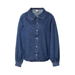 MONKI Bluse Damen Gr&ouml;&szlig;e L dunkelblau