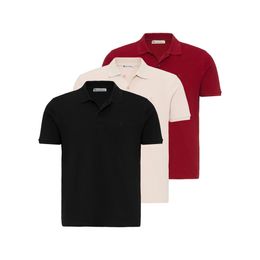 Dandalo Shirt Herren Gr&ouml;&szlig;e L beige / rot / schwarz