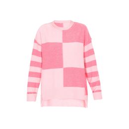 Swirly Pullover Damen Gr&ouml;&szlig;e M pink / rosa