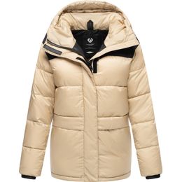 Ragwear Jacke 'Wikesh' Damen Gr&ouml;&szlig;e M beige / schwarz Winterjacke