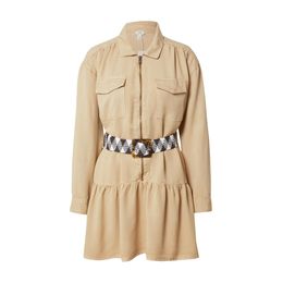 River Island Kleid 'MAYA' Damen Gr&ouml;&szlig;e 38 beige Winterkleid