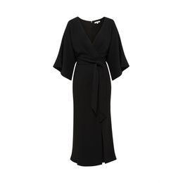 Tussah Kleid 'SIGNORA' Damen Gr&ouml;&szlig;e 44 schwarz Winterkleid