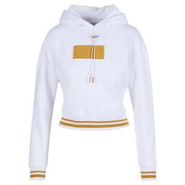 Karl Kani Sweatshirt Damen Gr&ouml;&szlig;e L goldgelb / wei&szlig;