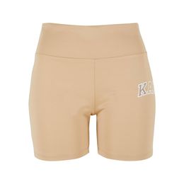 Karl Kani Sportshorts Damen Gr&ouml;&szlig;e L sand / grau / wei&szlig;
