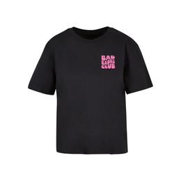 Mister Tee T-Shirt 'Bad Babes Club' Damen Gr&ouml;&szlig;e XXXL pink / schwarz