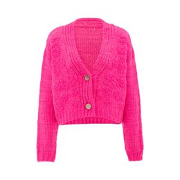 Ebeeza Strickjacke Damen Gr&ouml;&szlig;e XS/S fuchsia