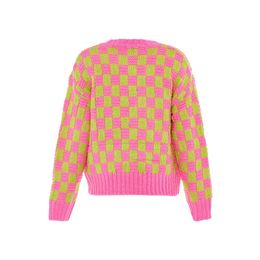 Libbi Pullover Damen Gr&ouml;&szlig;e XS/S limette / neonpink