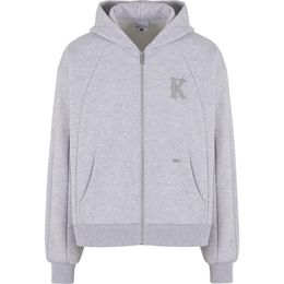 Karl Kani Sweatjacke Herren Gr&ouml;&szlig;e M grau