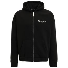 Dropsize Sweatjacke Herren Gr&ouml;&szlig;e S schwarz / wei&szlig;
