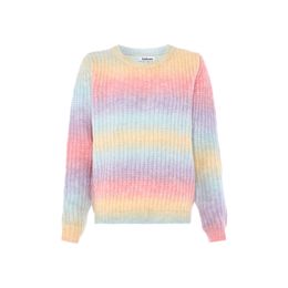 Sidona Pullover Damen Gr&ouml;&szlig;e XS/S hellblau / gelb / lila / pink