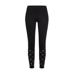Urban Classics Leggings 'Eyelet' Damen Gr&ouml;&szlig;e XXL schwarz