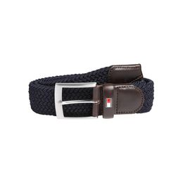 Tommy Hilfiger G&uuml;rtel 'New Adan' Herren Gr&ouml;&szlig;e 85 dunkelblau / dunkelbraun