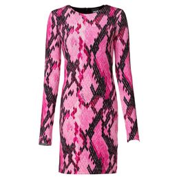 Just Cavalli Kleid Damen Gr&ouml;&szlig;e 36 mischfarben / fuchsia Winterkleid