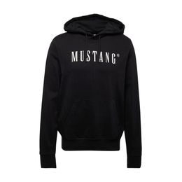 Mustang Sweatshirt 'Bronson' Herren Gr&ouml;&szlig;e 4XL schwarz / wei&szlig;