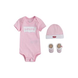 Levi's Kids Set 'Classic' Gr&ouml;&szlig;e 68/80 rosa / wei&szlig;