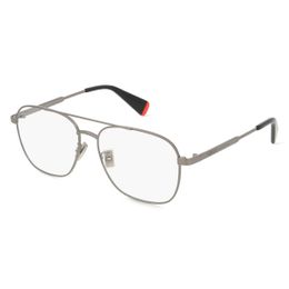 Kenzo KZ50204U Brille Unisex | Fassung: Vollrand, Quadratisch, Ruthenium Hell