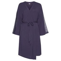 Lascana Kimono Damen Gr&ouml;&szlig;e XS/S dunkelblau