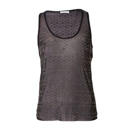 Patrizia Pepe Bluse Damen Gr&ouml;&szlig;e XS/S schwarz / silber
